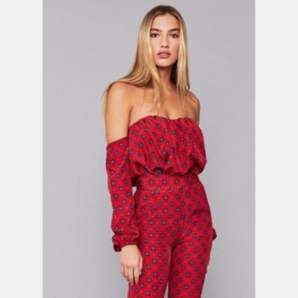 Stone Cold Fox | Tops | Stone Cold Fox Anita Off Shoulder Top | Poshmark
